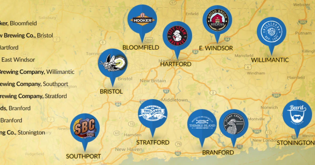 Liquid Gold: A Craft-Brew Flight Along the Connecticut Beer Trail | CTvisit