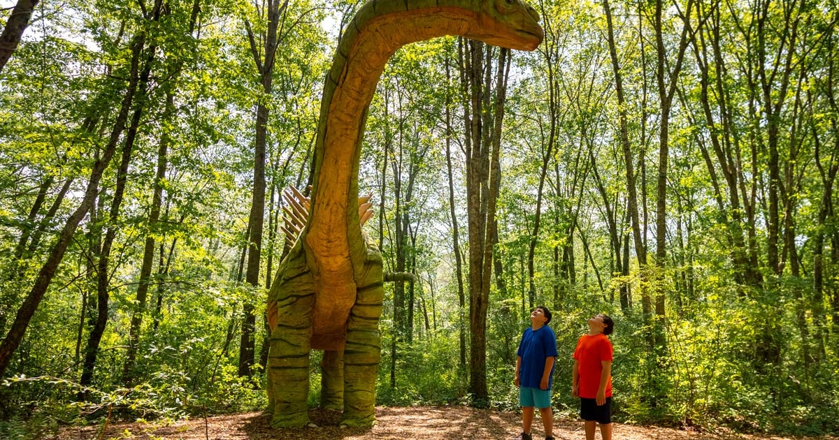 The Dinosaur Place at Nature's Art Village | CTvisit