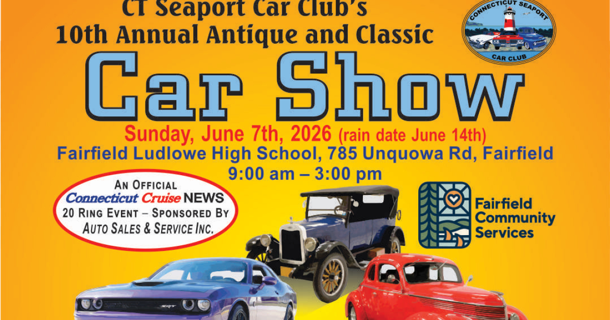 CT Seaport Car Club’s 10th Annual Antique and Classic Car Show | CTvisit
